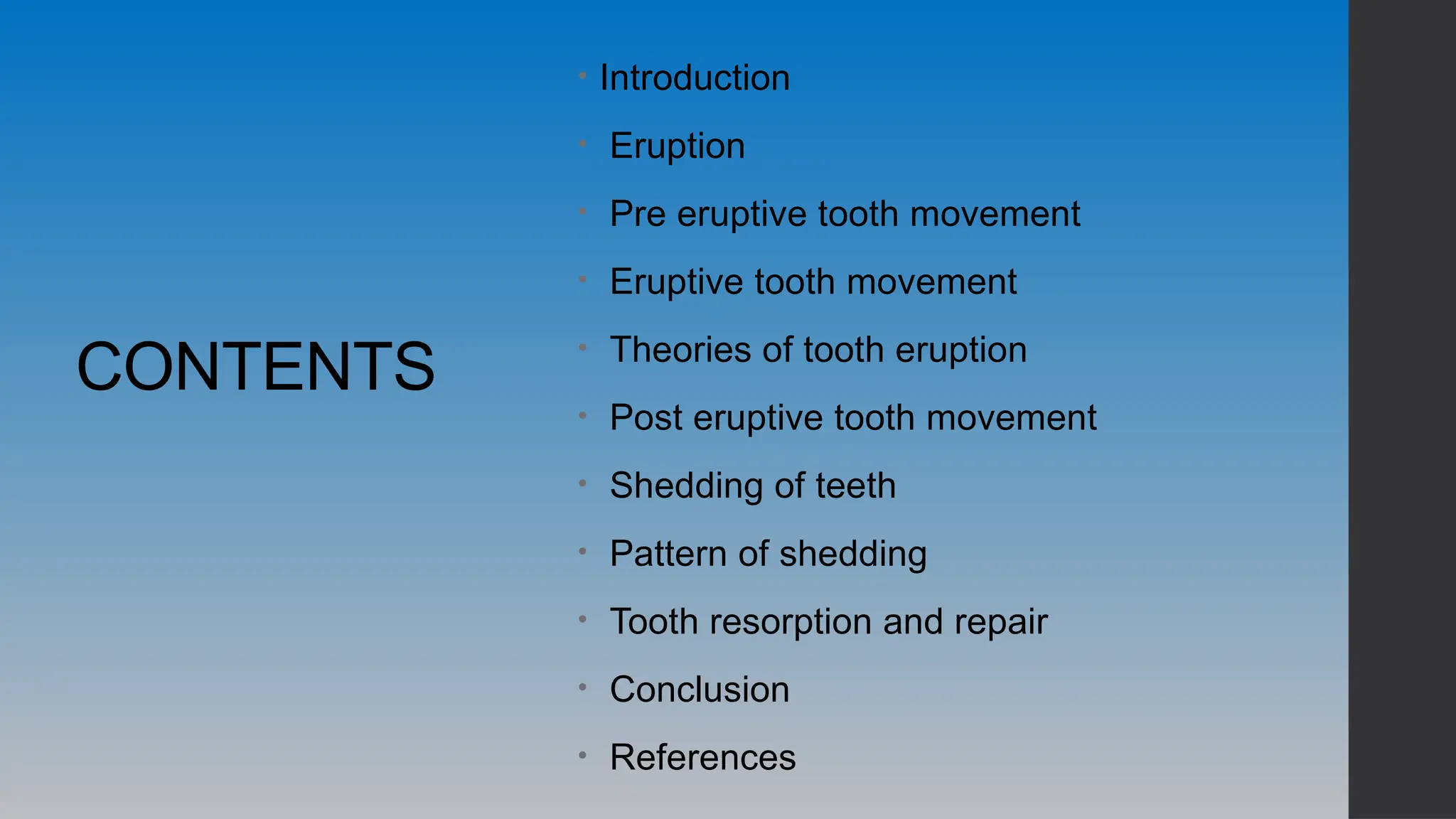 ERUPTION AND SHEDDING OF TOOTH.pptx EVERYTHING COVERED | PPTX