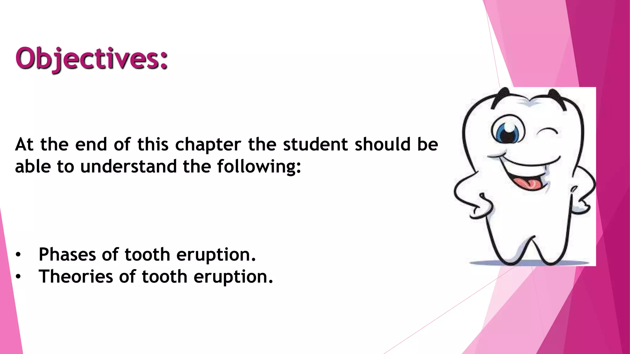 Tooth Eruption Dr Mona Denewar | PPTX