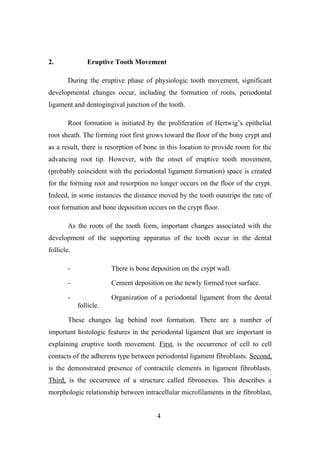Eruption of teeth | DOC