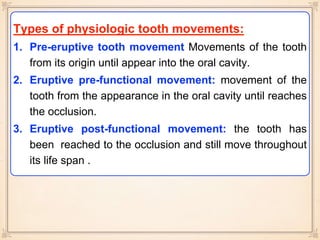 Eruption power point | PPTX | Dental Health | Diseases and Conditions