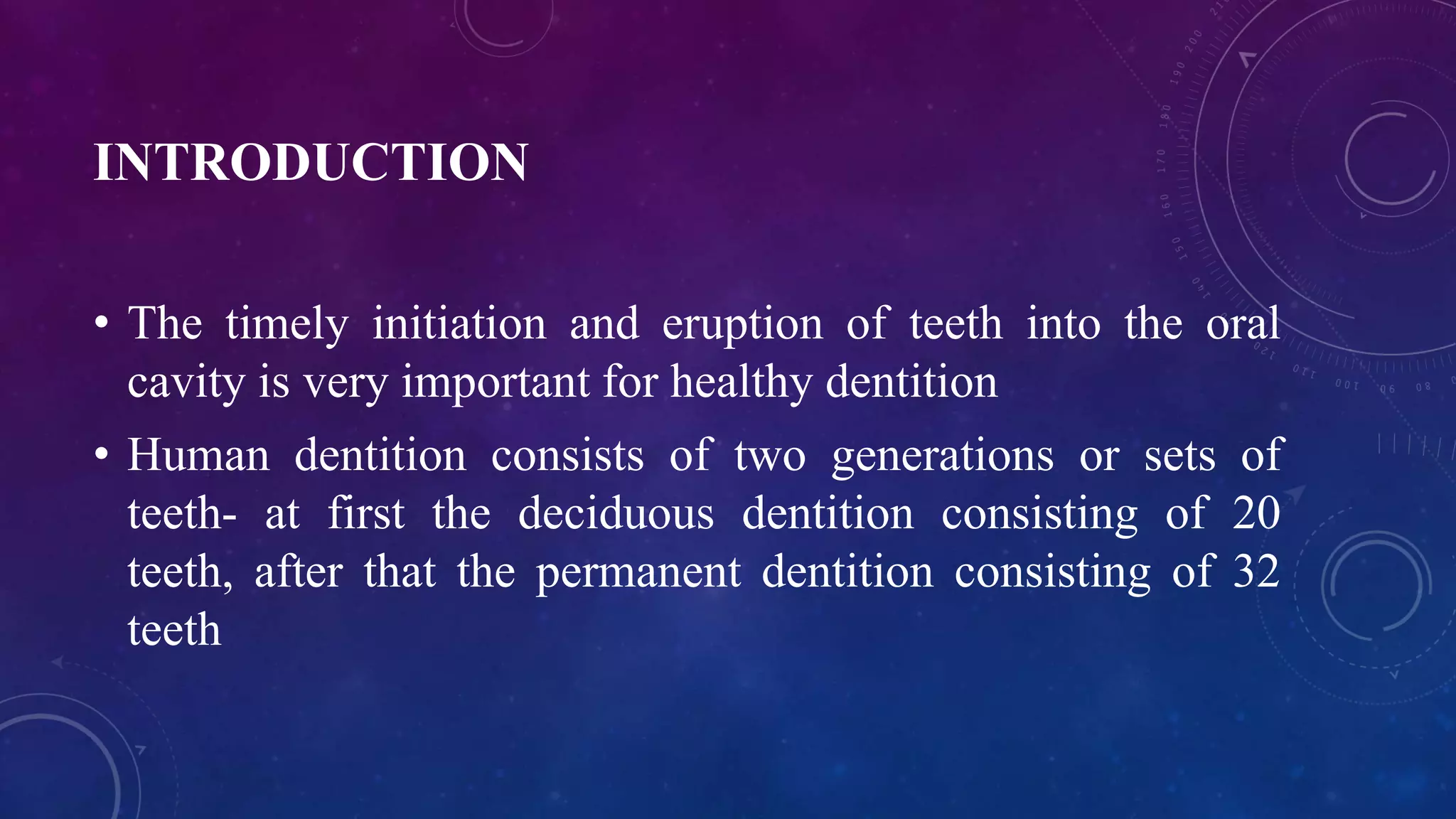 Eruption & Shedding | PPTX