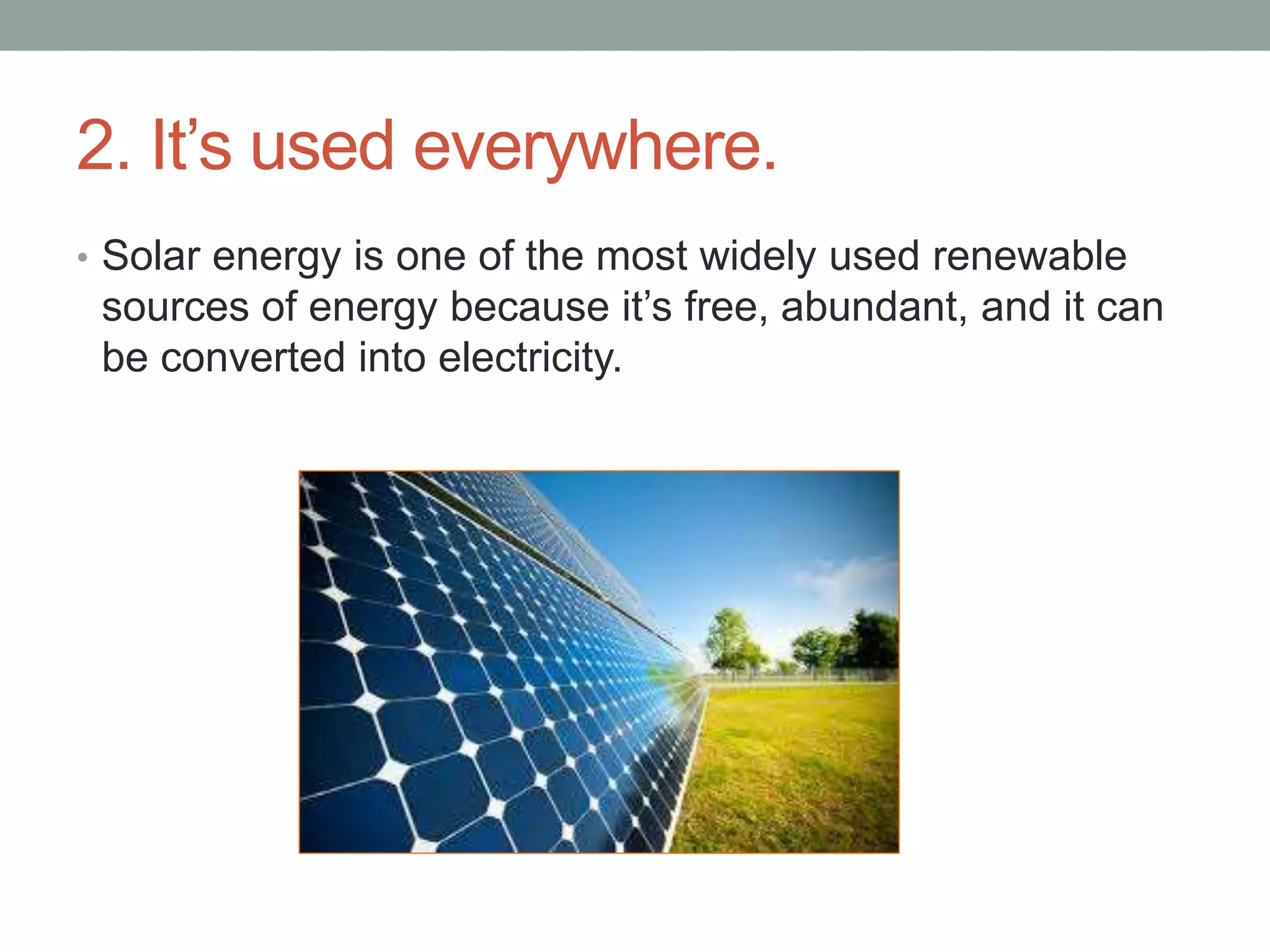 8 Interesting Solar Energy Facts | PPTX