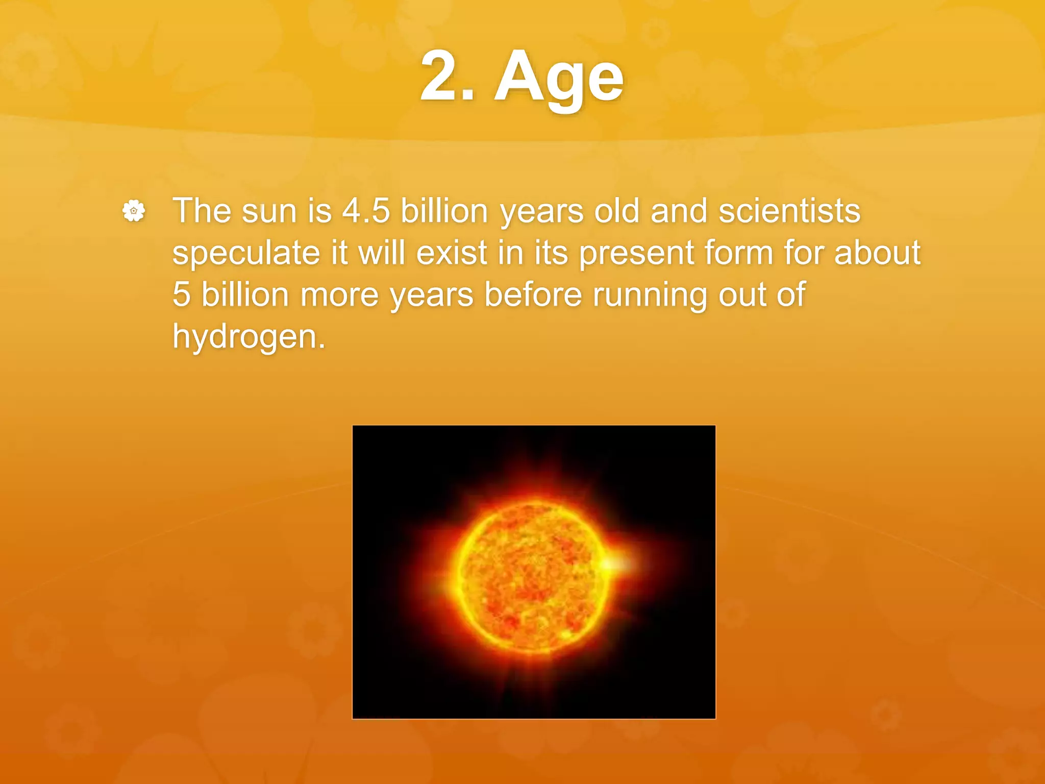 8 Fun Sun Facts | PPTX