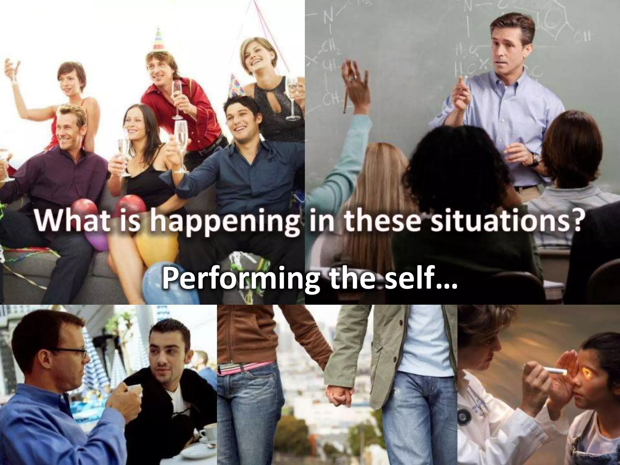 Erving Goffman - Dramaturgical Approach Presentation | PPTX