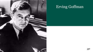 Erving goffman (1963) Stigma begreber og deres definitioner fra kap. 1 ...