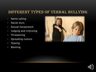 Erwc period 1 verbal bullying | PPTX
