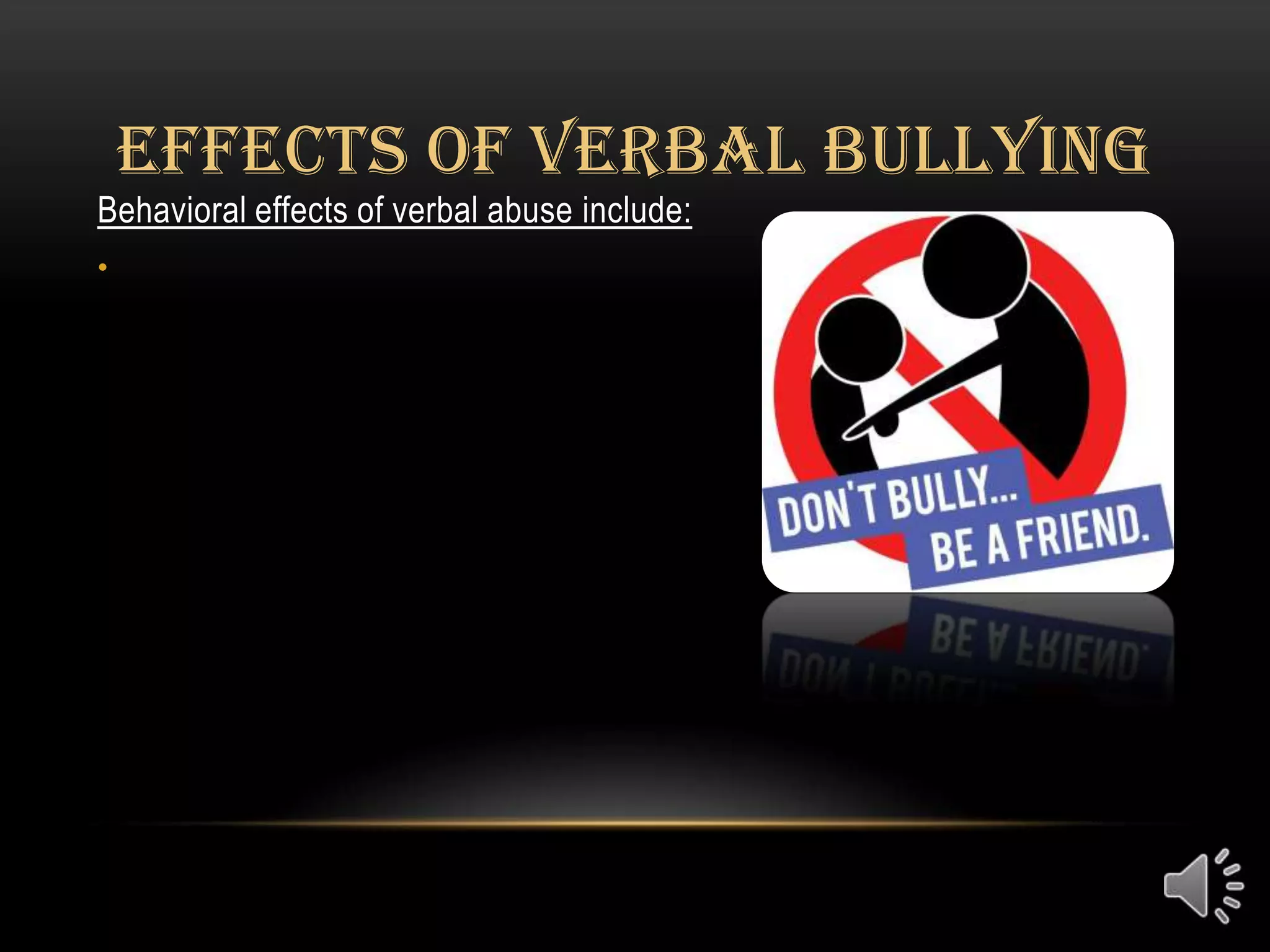 Erwc period 1 verbal bullying | PPTX