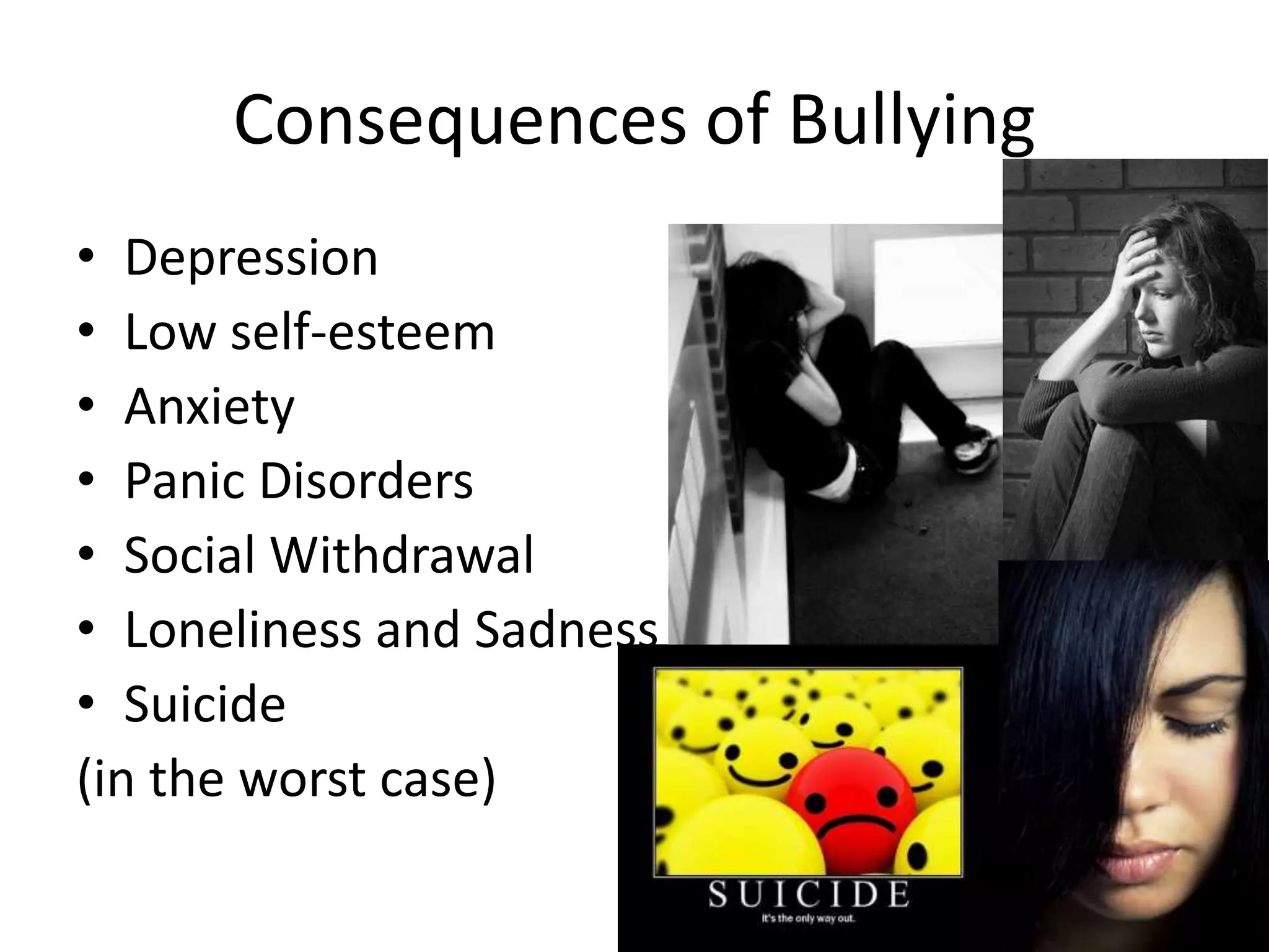 Erwc period 2 bullying powerpoint melissa and ashly new conclusion | PPT