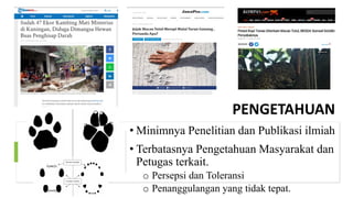 Interaksi Manusia - Macan Tutul Jawa dan Upaya Mitigasinya | PDF
