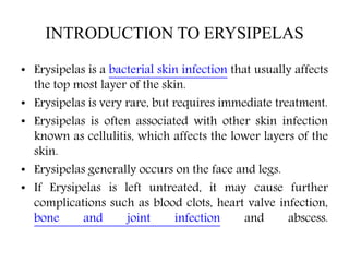 Erysipelas Symptoms