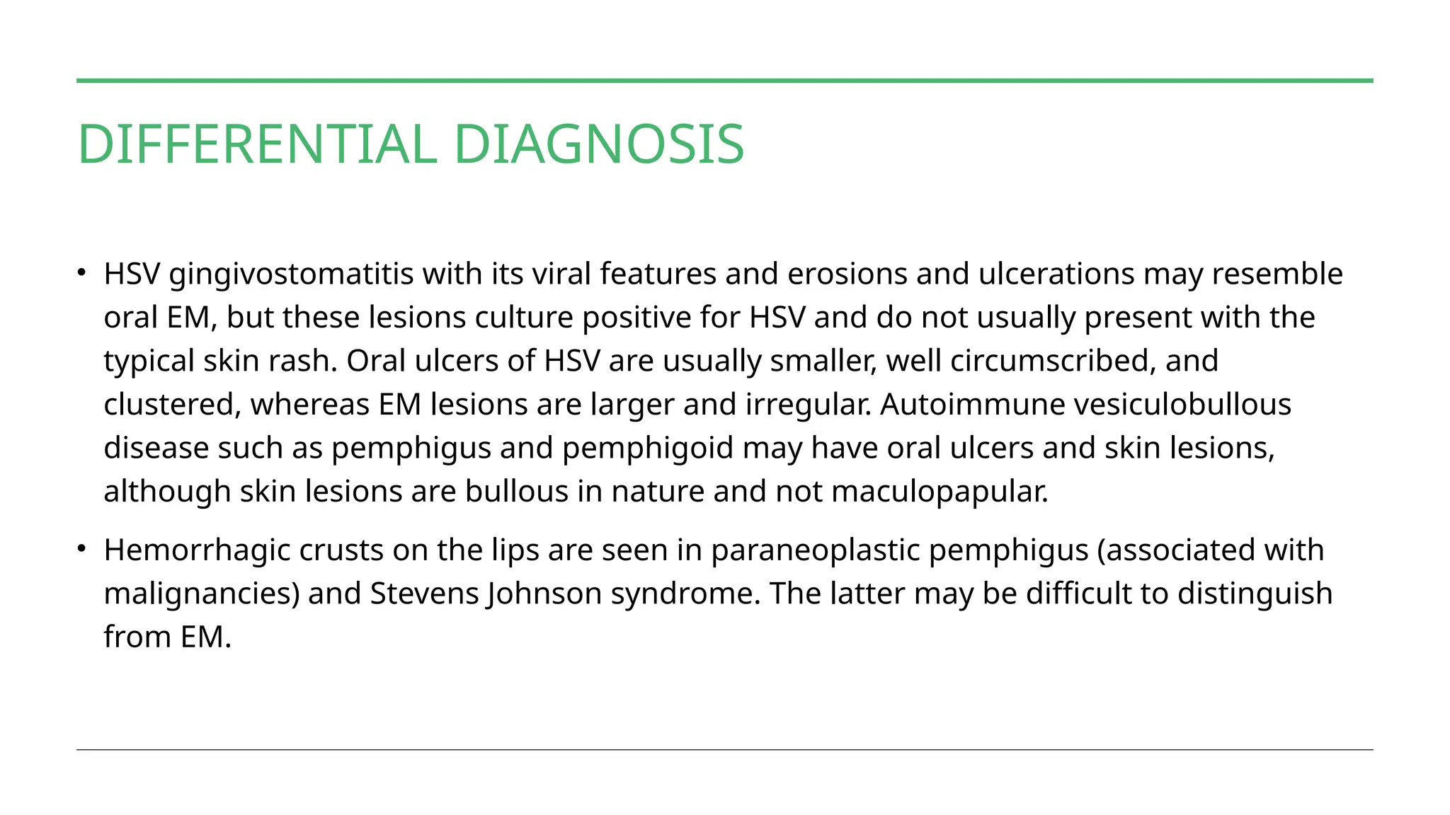ERYTHEMA MULTIFORME.pptx by department of oral medicine | PPTX