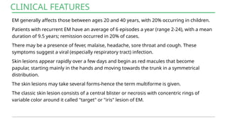 ERYTHEMA MULTIFORME.pptx by department of oral medicine | PPTX