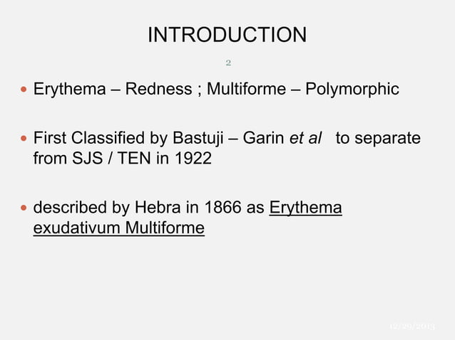 Erythema multiforme by aseem | PPTX | Skin and Dermatology | Diseases ...