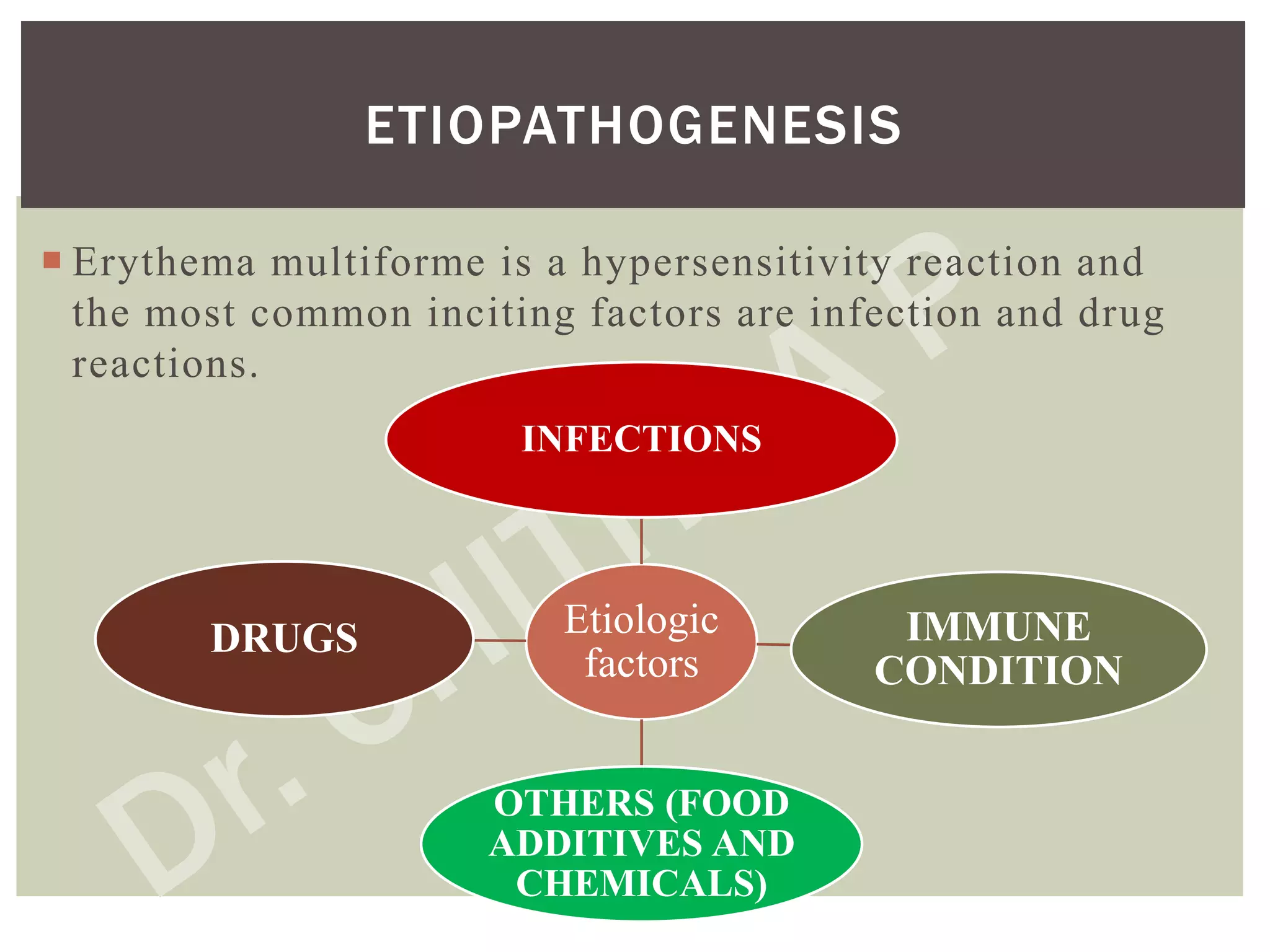 Erythema multiforme Dr Chithra P | PPT