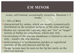 Erythema multiforme Dr Chithra P | PPT