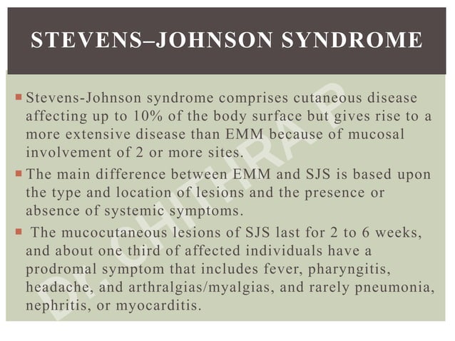 Erythema multiforme Dr Chithra P | PPT