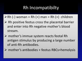 Erythroblastosis | PPTX