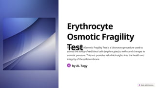 Erythrocyte-Osmotic-Fragility-Test.122344 | PPT