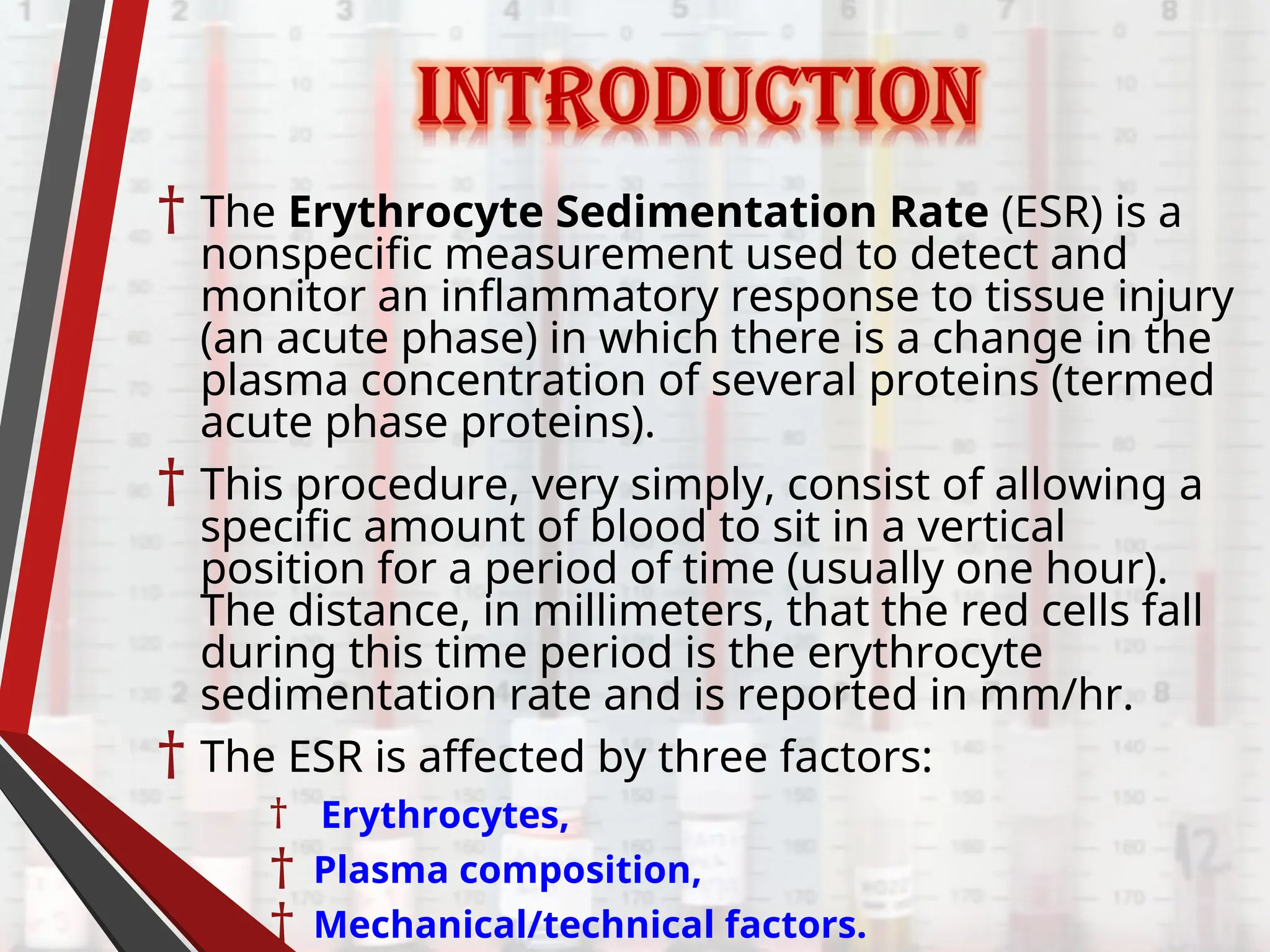 Hematology Erythrocyte-Sedimentation-Rate.ppt