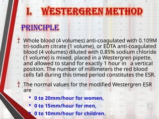 Hematology Erythrocyte-Sedimentation-Rate.ppt