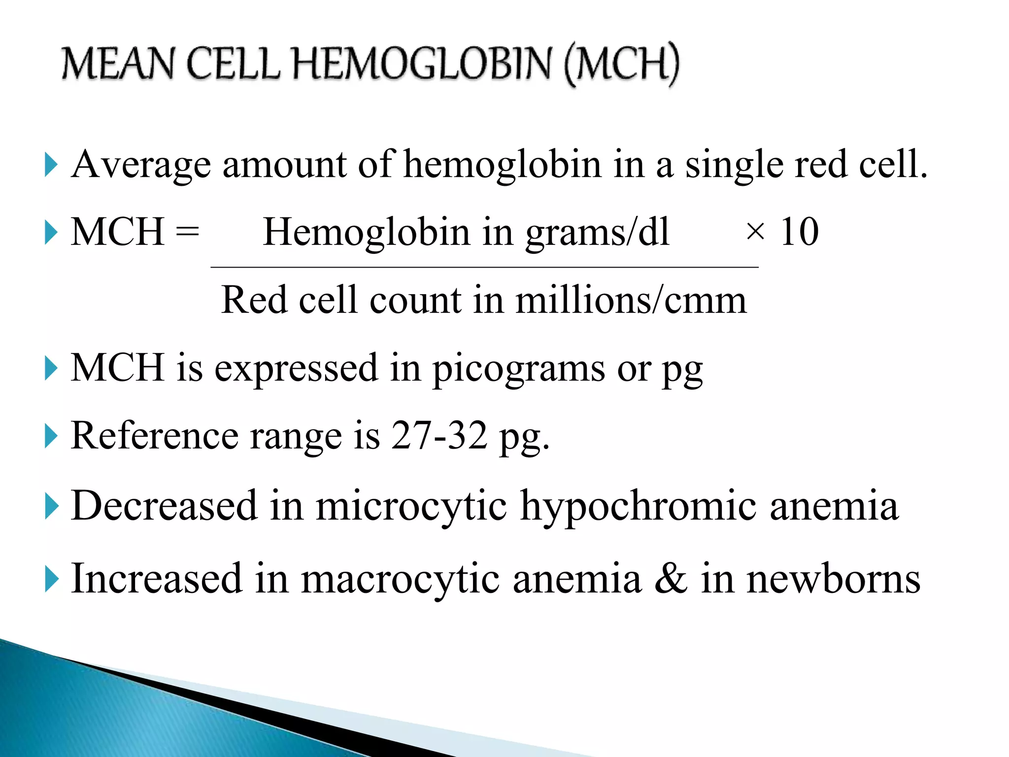 Erythrocyte indices | PPTX