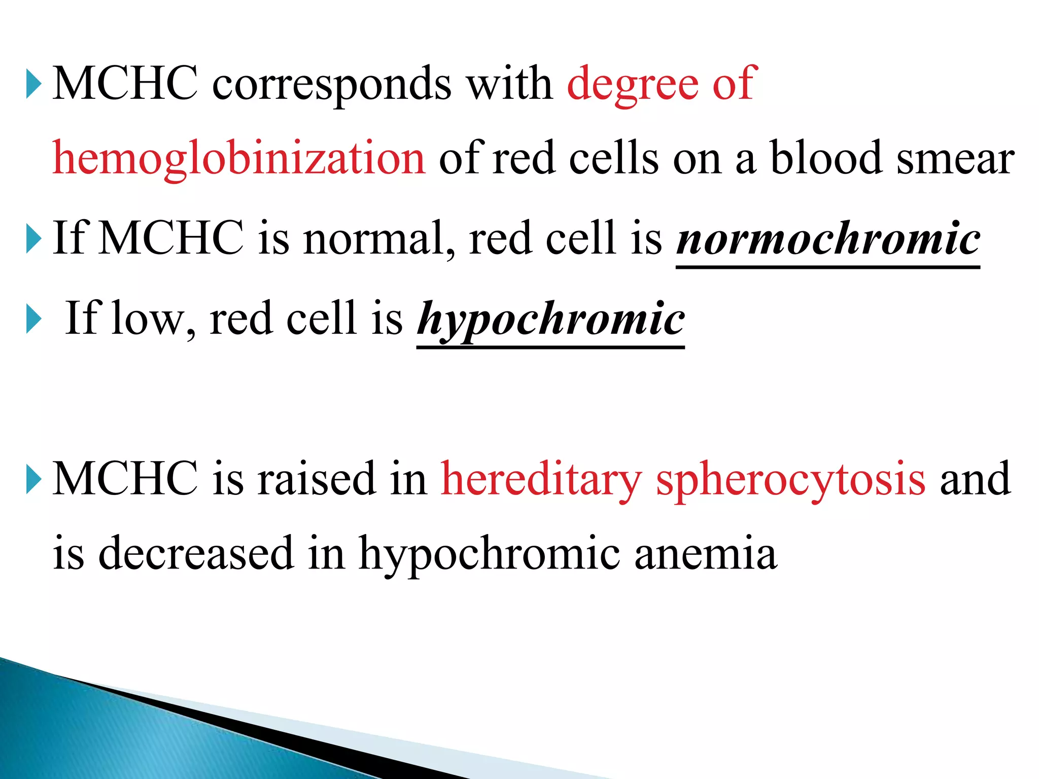 Erythrocyte indices | PPTX