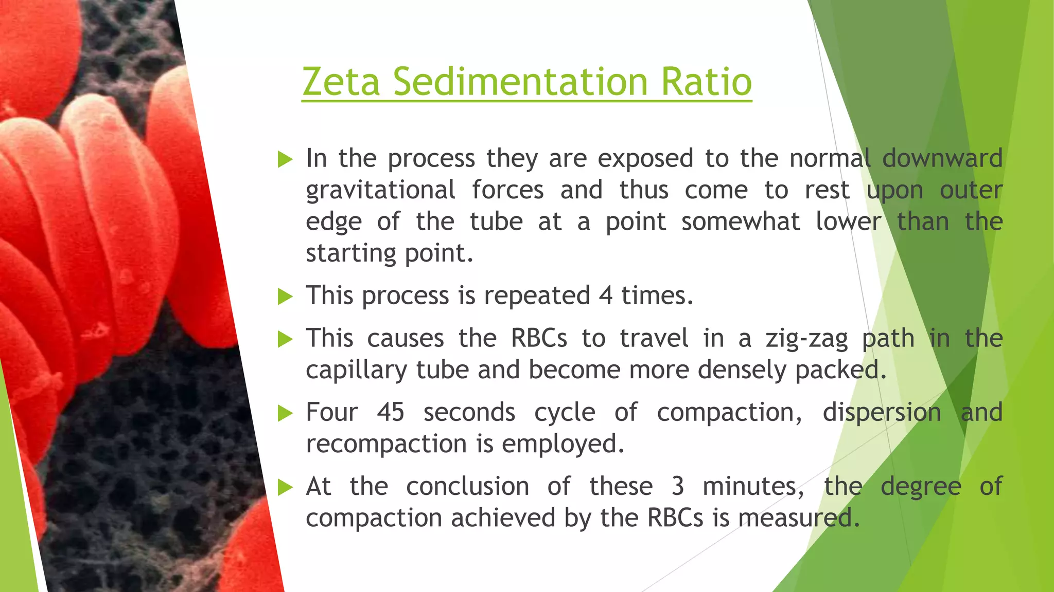 Erythrocyte sedimentation rate | PPTX
