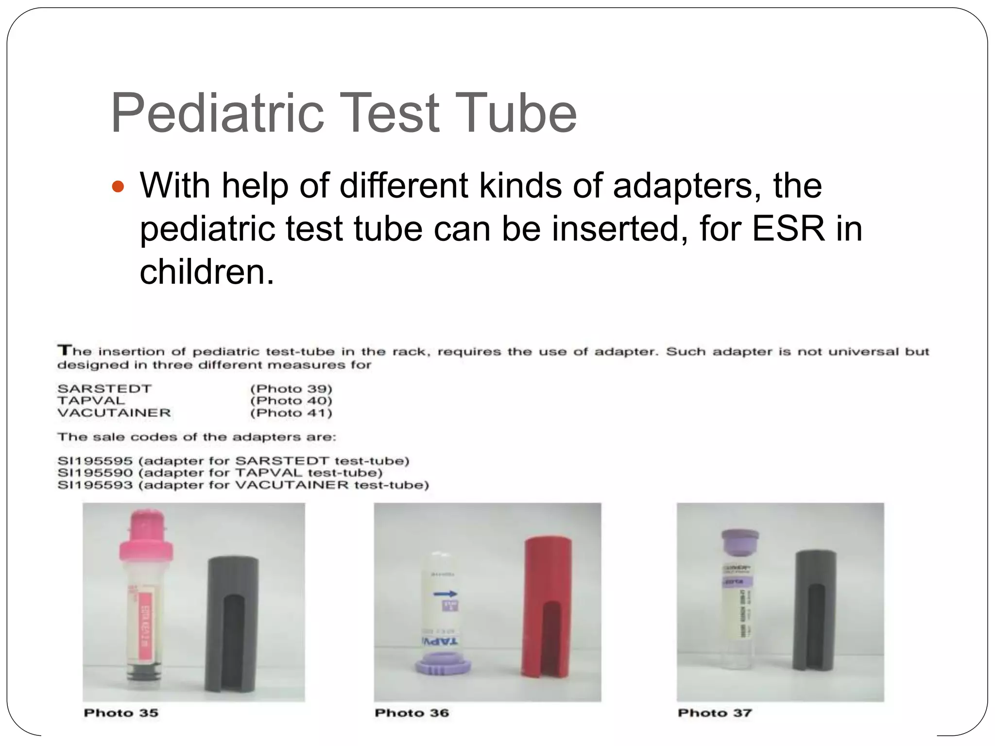 Erythrocyte sedimentation rate (ESR).pptx