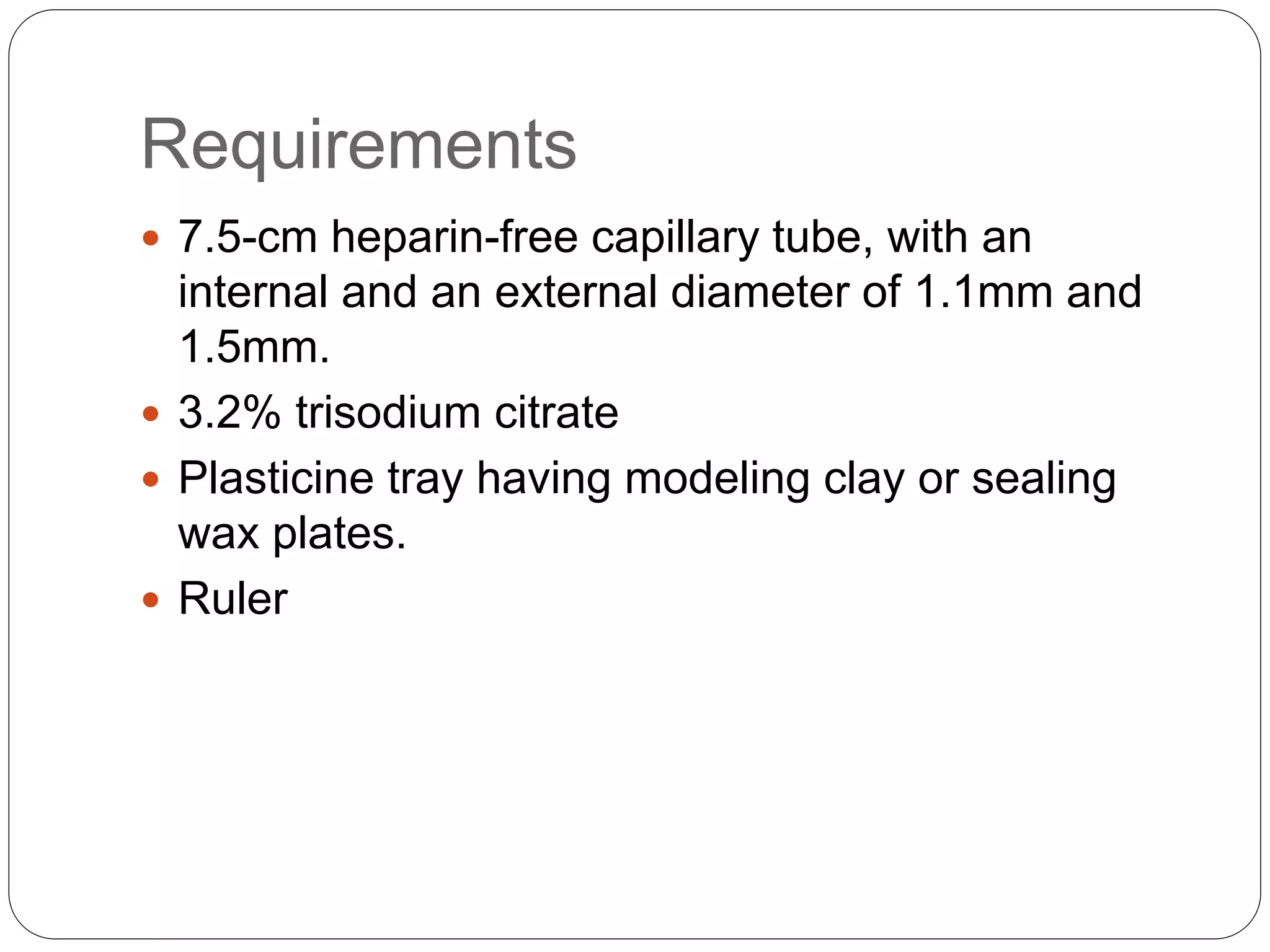 Erythrocyte sedimentation rate (ESR).pptx