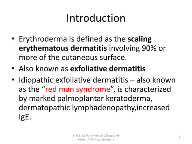 Erythroderma | PPTX