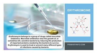 Erythromcine | PPT