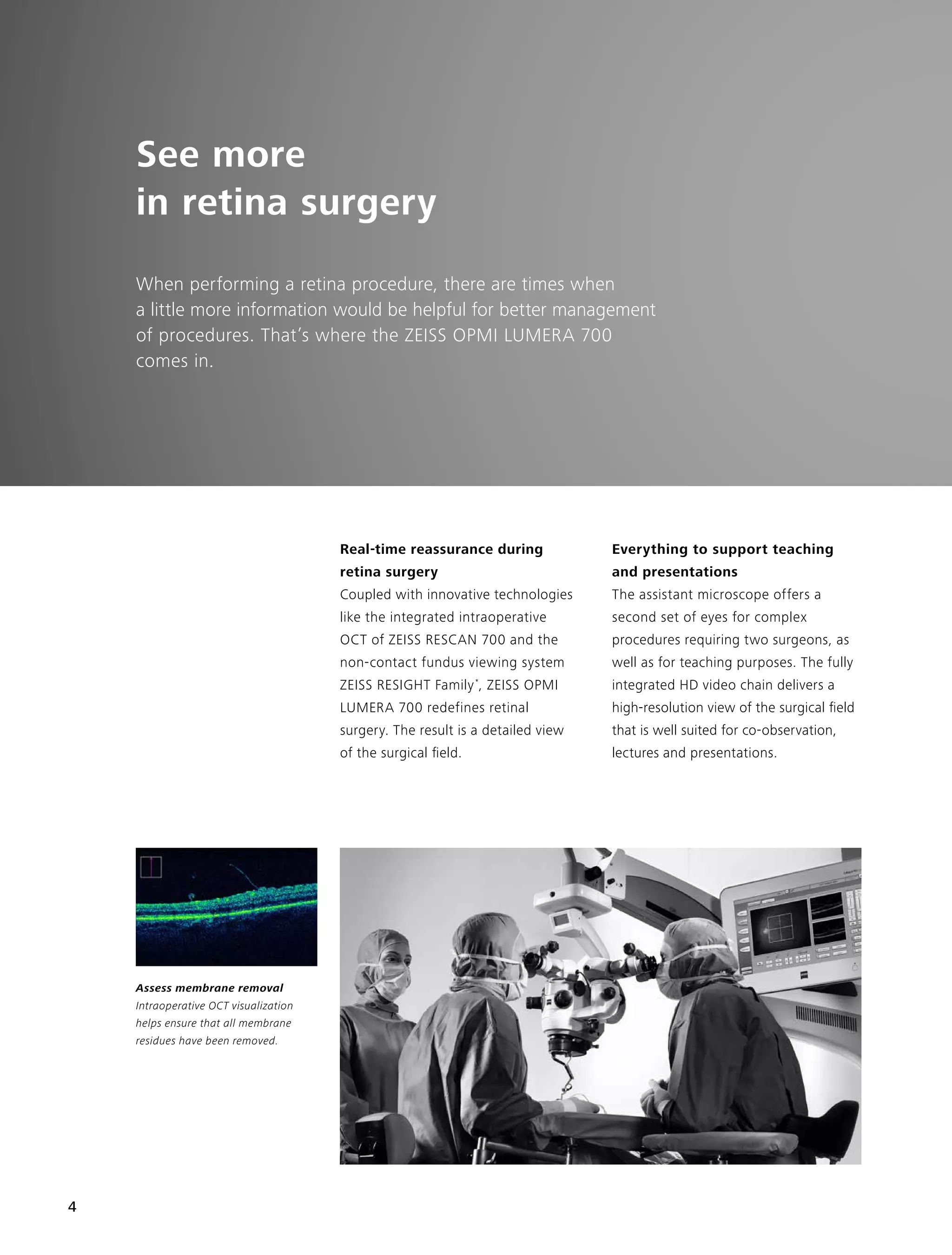 Zeiss opmi-lumera700 rescan 700 microscope | PDF | Eye and Vision ...