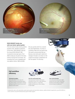 Zeiss opmi-lumera700 rescan 700 microscope | PDF | Eye and Vision ...
