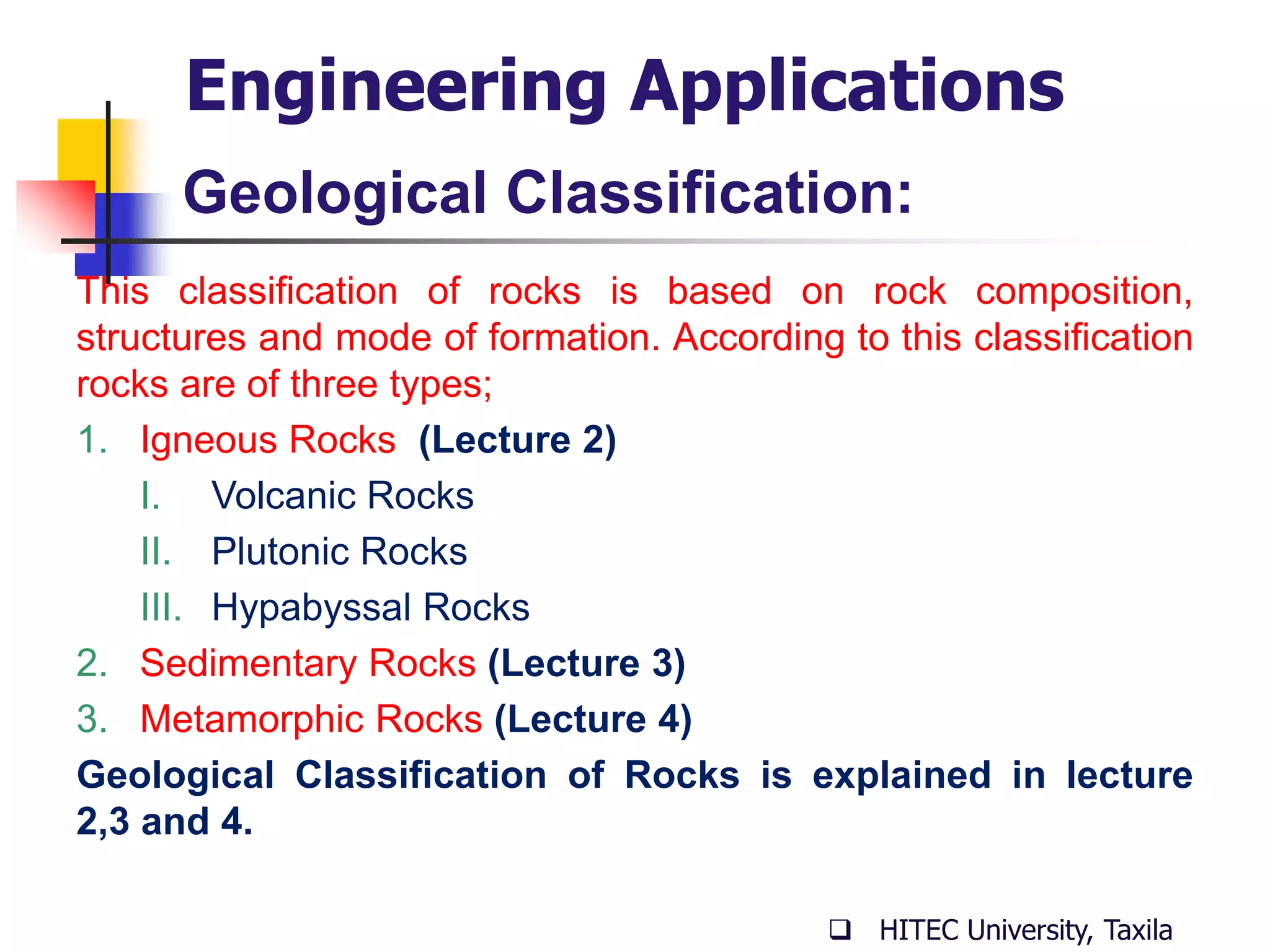 Road Metals, Building Stones and Importance of Geology | PDF
