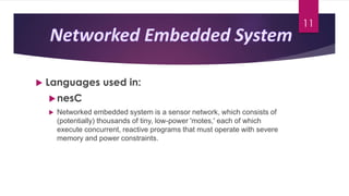Language for embedded system | PPT