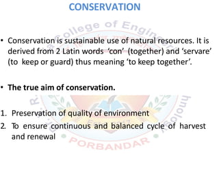 Es. ch.3 RENEWABLE & NON‐RENEWABLE RESOURCES | PPT