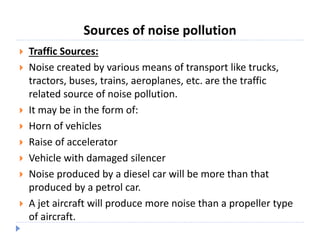 Noise Pollution | PPTX