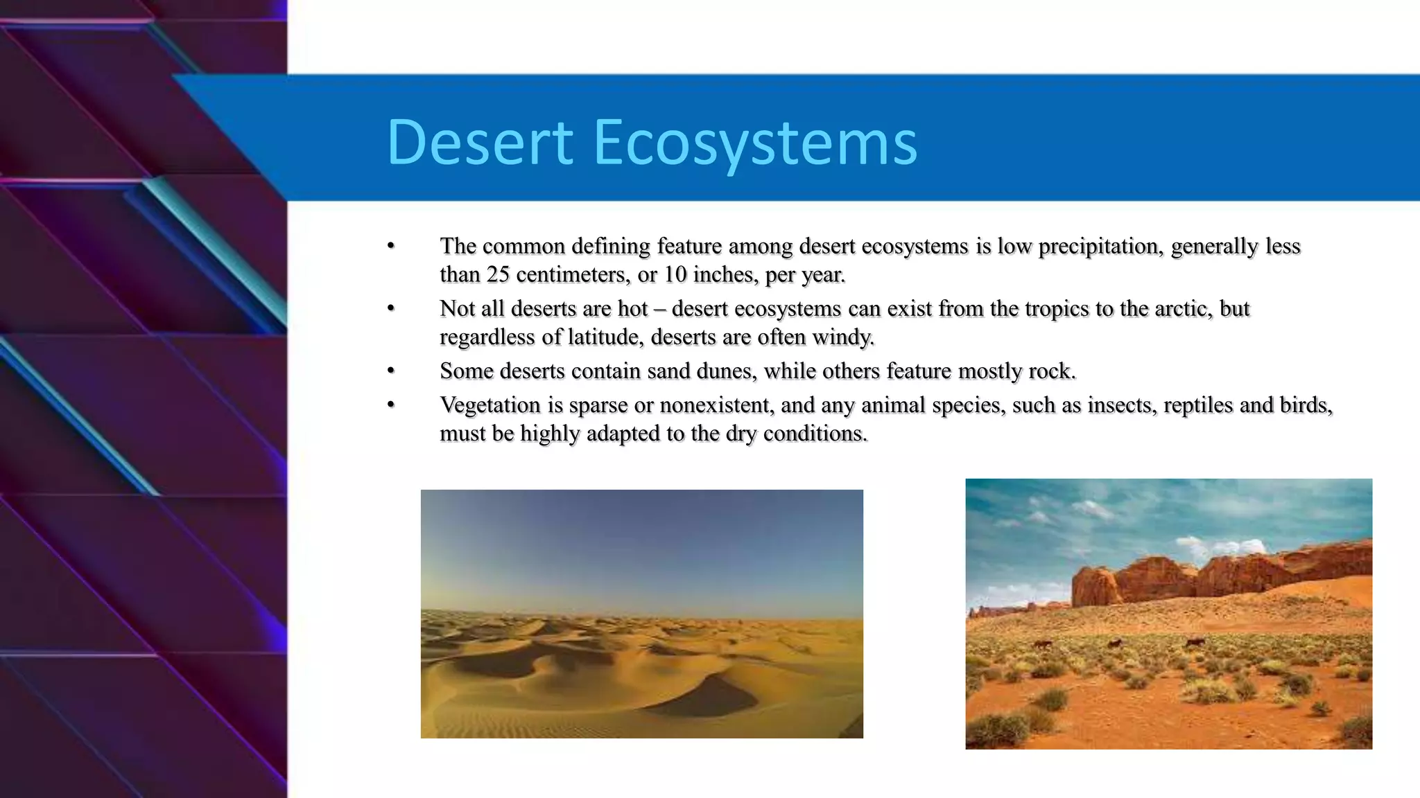 Types of Ecosystem | PPT