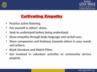 The Power of Empathy, that means you can easily understand about the ...