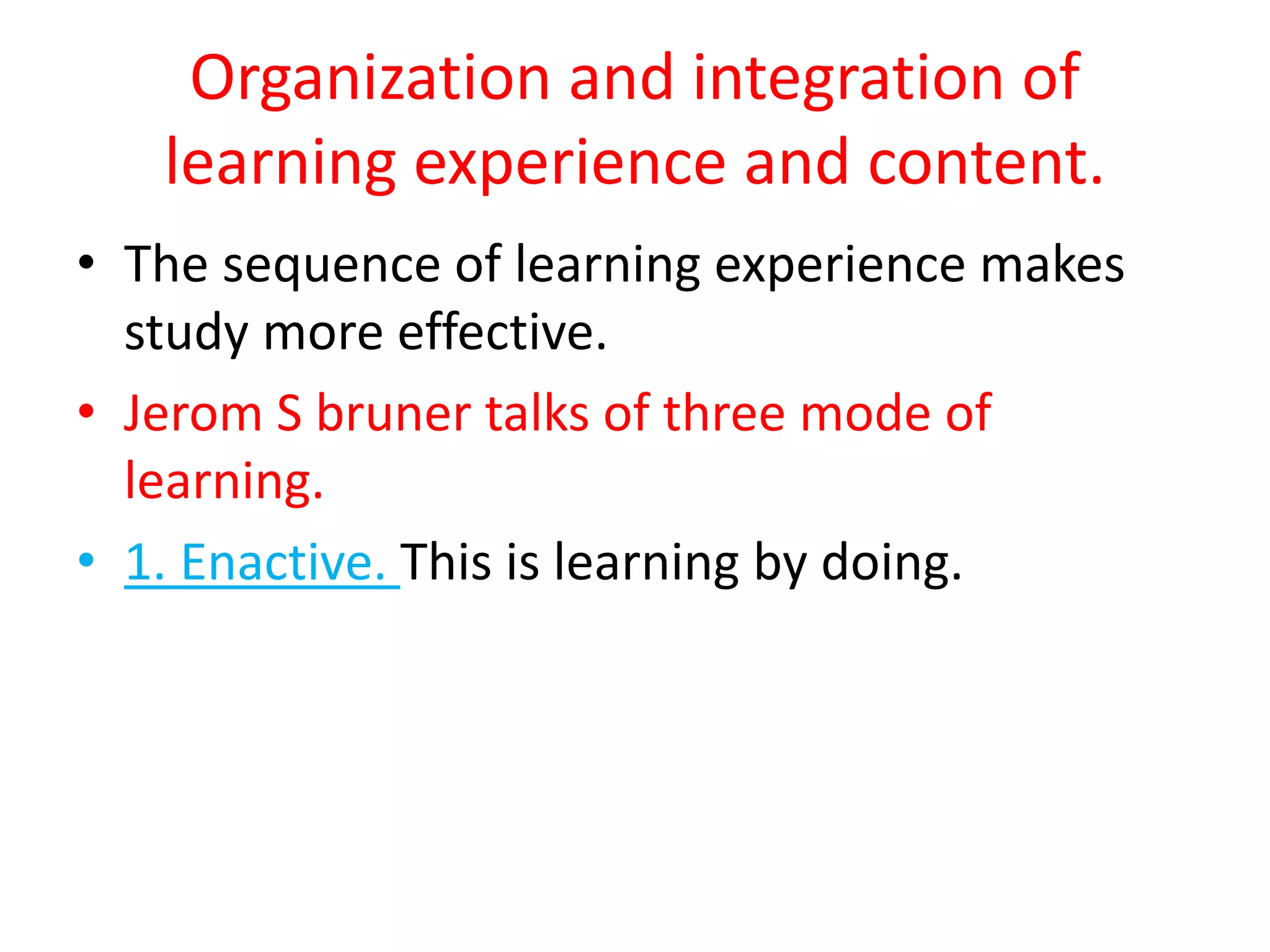 Curriculum and instruction. | PPTX