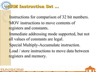 ARM Micro-controller | PPT