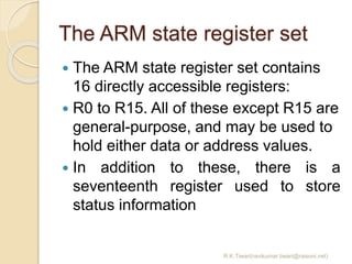 ARM- Programmer's Model | PPTX