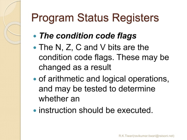 ARM- Programmer's Model | PPTX | Operating Systems | Computer Software ...