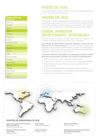 PERFIL CORPORATIVO ACN | PDF