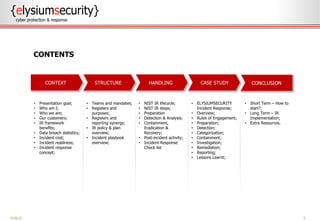 INCIDENT RESPONSE CONCEPTS | PDF