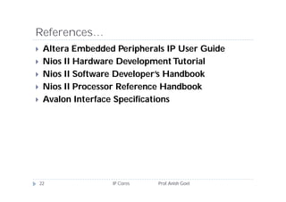 Introduction to Advanced embedded systems course | PDF