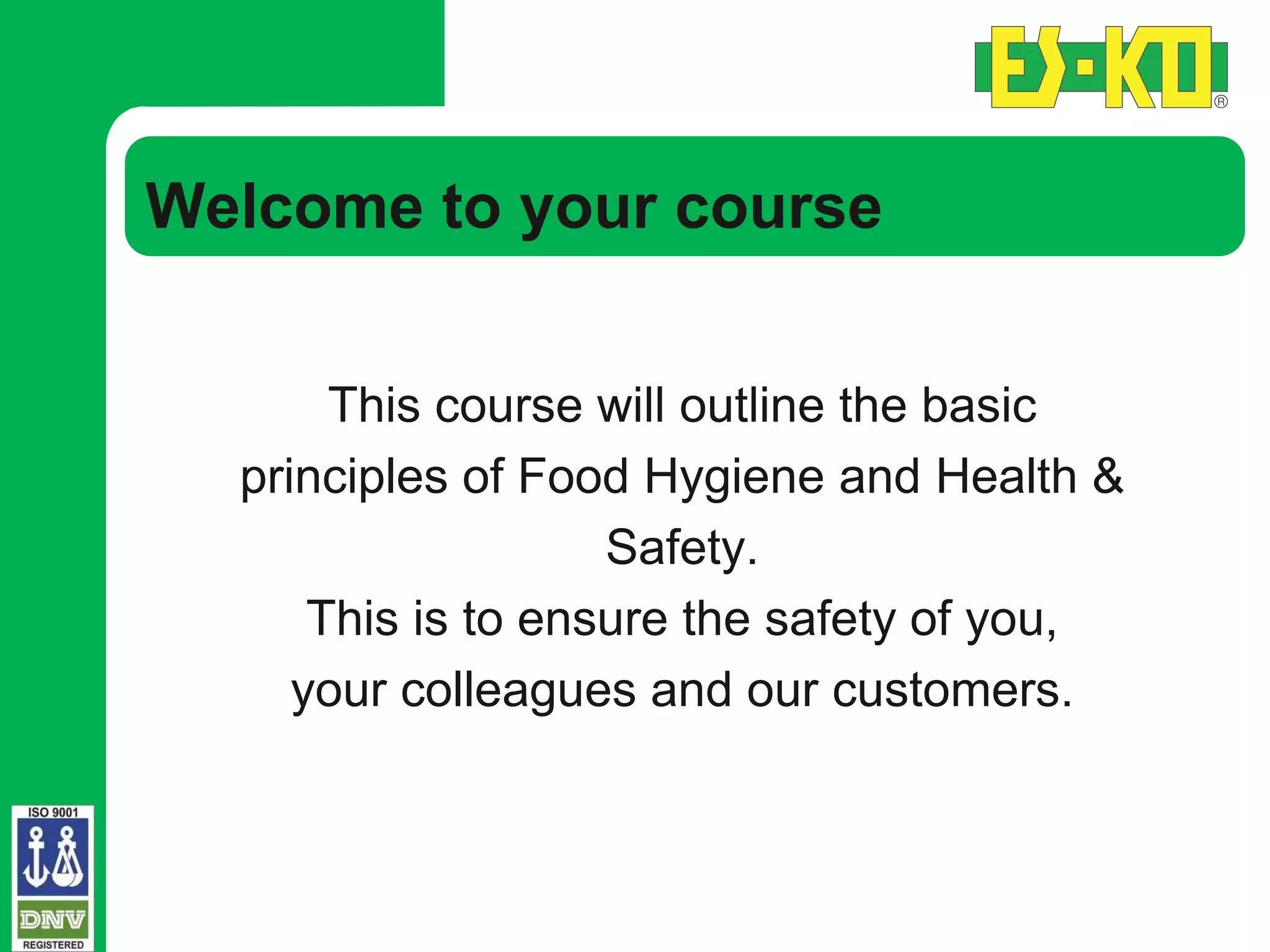 level 1 health, saefty and food hygiene for drivers | PDF