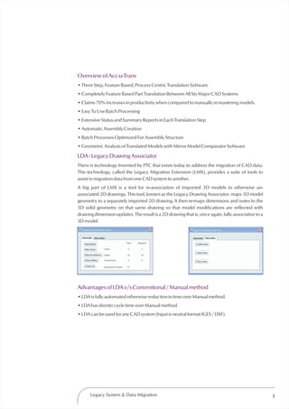 Es legacy System & Data Migration | PDF