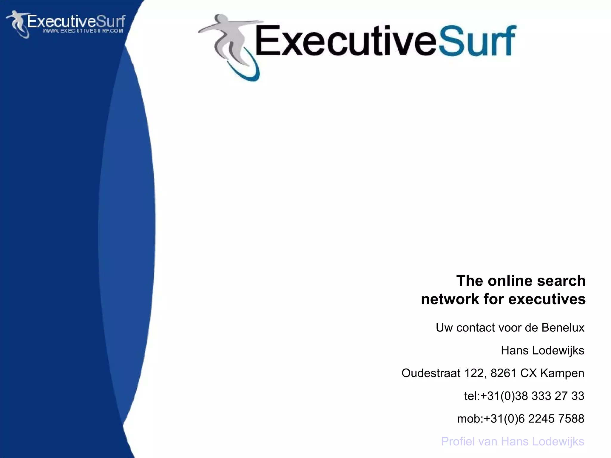 ExecutiveSurf presentatie.nl