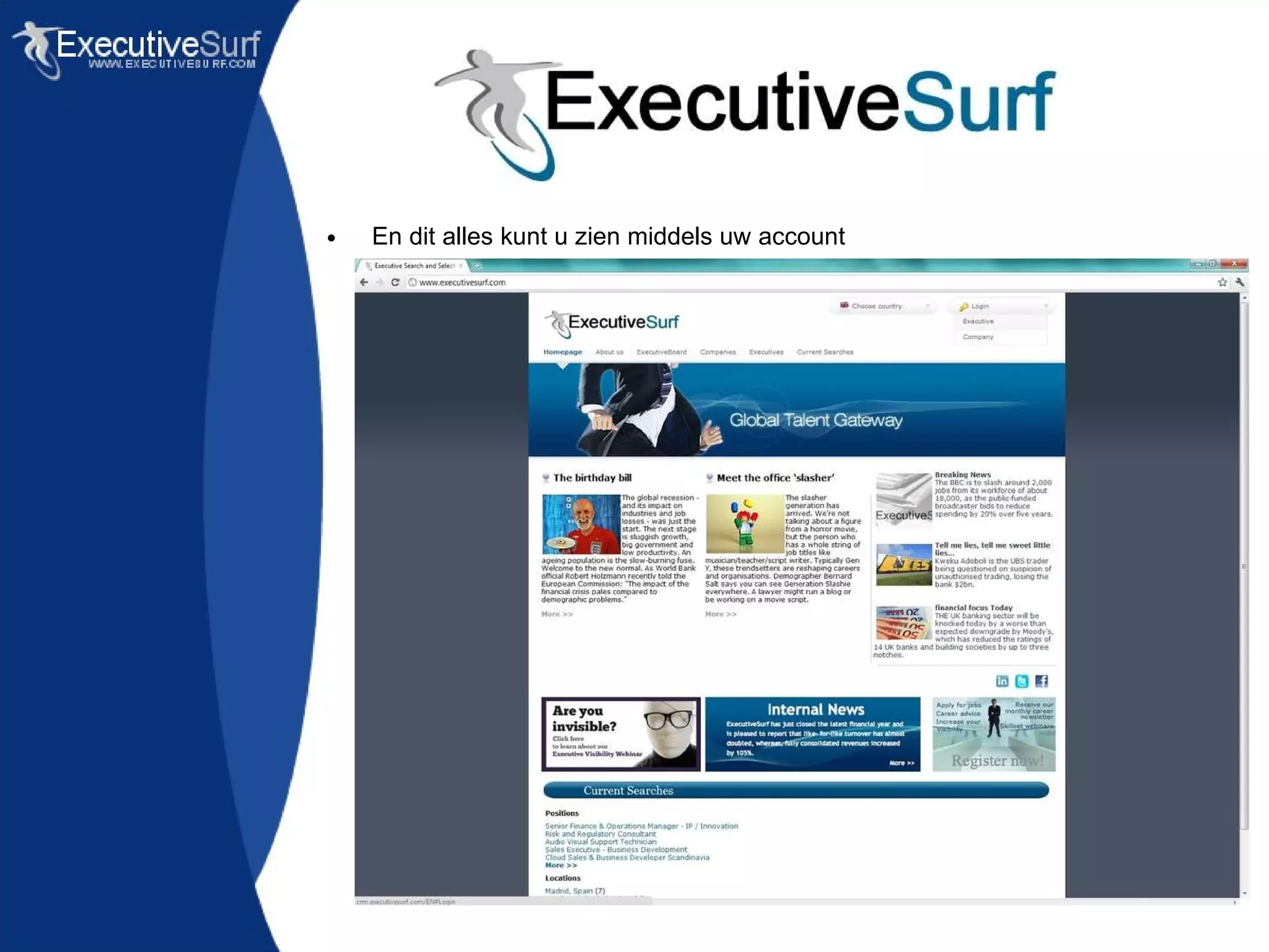 ExecutiveSurf presentatie.nl